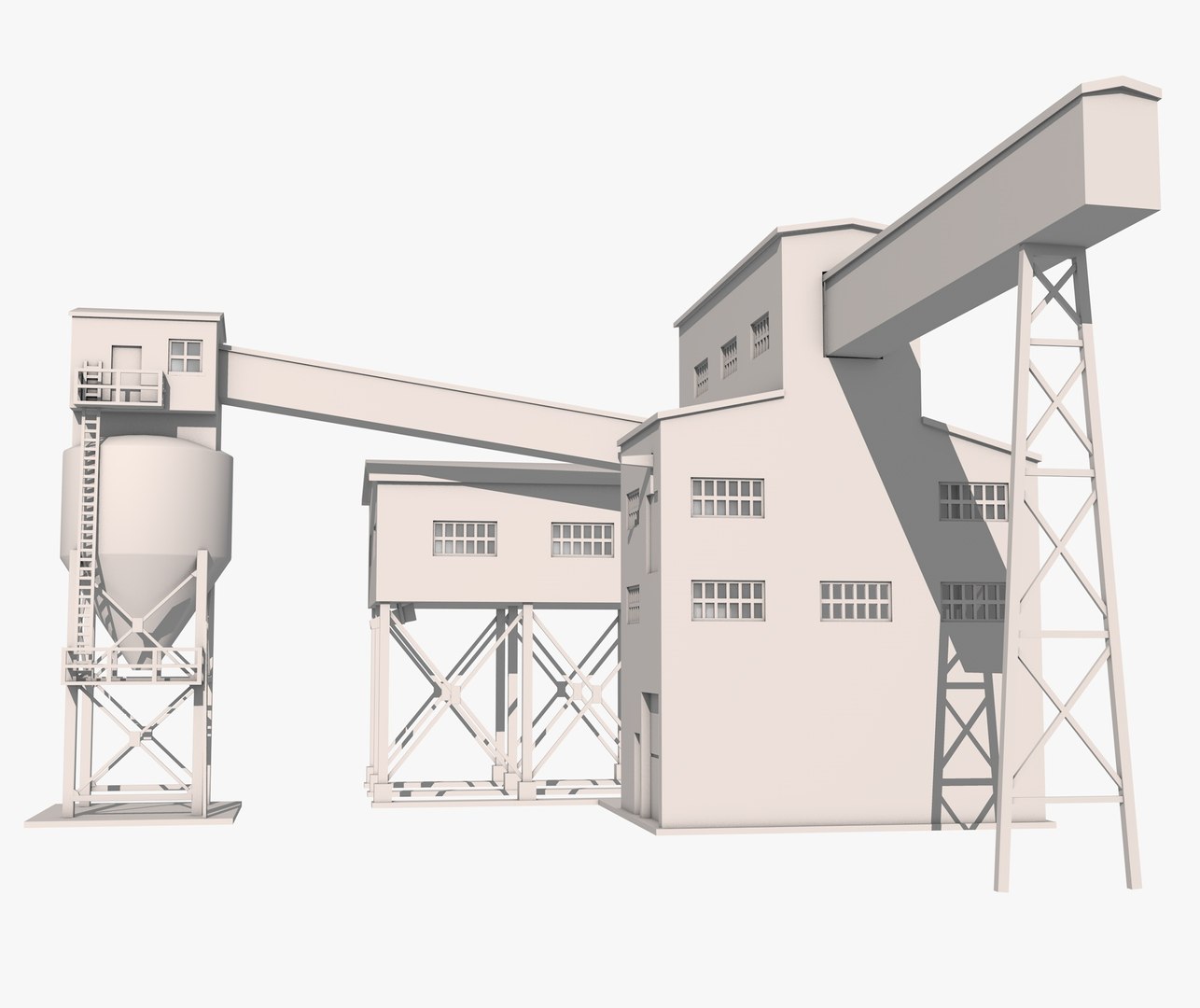 Factory 3d Model