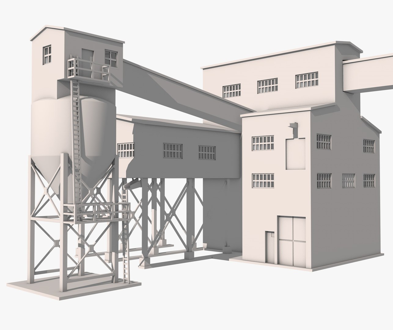 Factory 3d Model
