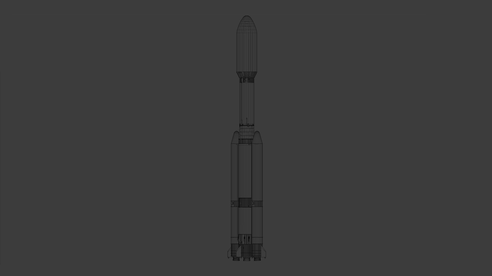 3D Long March 8 Y1 Launch Vehicle - Blend-FBX Model - TurboSquid 2119827