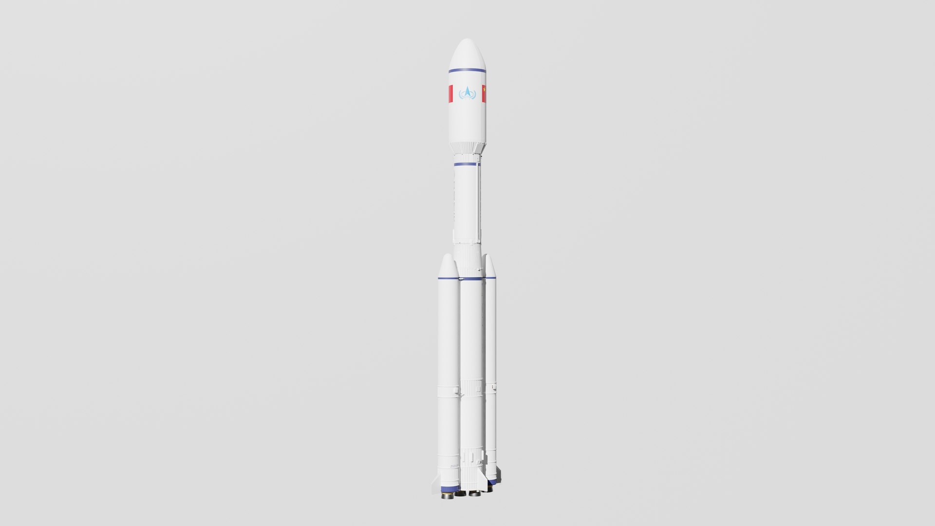 3D Long March 8 Y1 Launch Vehicle - Blend-FBX Model - TurboSquid 2119827
