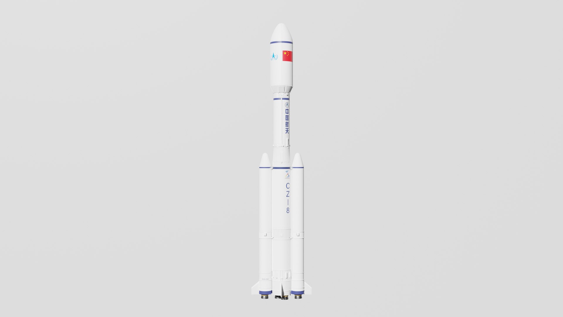 3D Long March 8 Y1 Launch Vehicle - Blend-FBX Model - TurboSquid 2119827