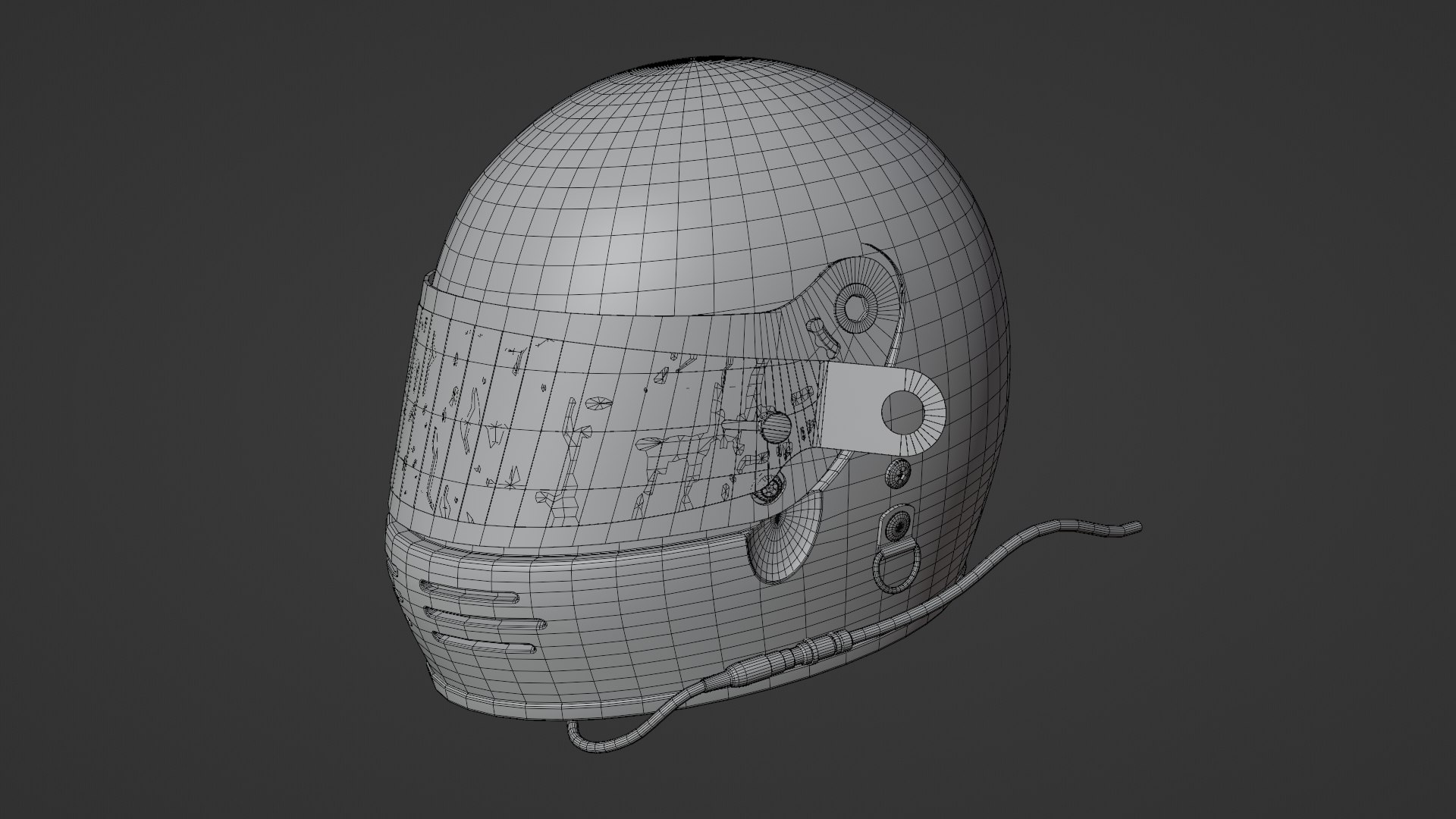 Bell XFM-1 Racing Helmet Model - TurboSquid 2185240