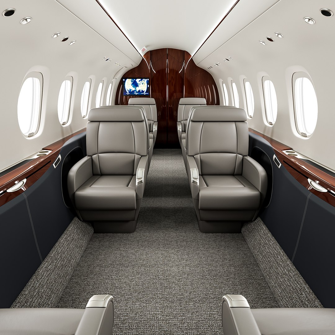 Cessna Citation Longitude Interior 3D - TurboSquid 2144724
