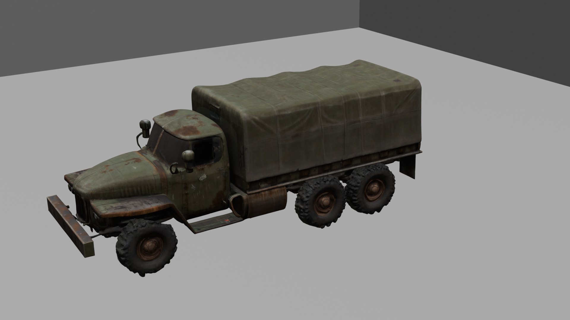 3D Military Cargo Truck Rugged Transport For Tactical Operations Model ...