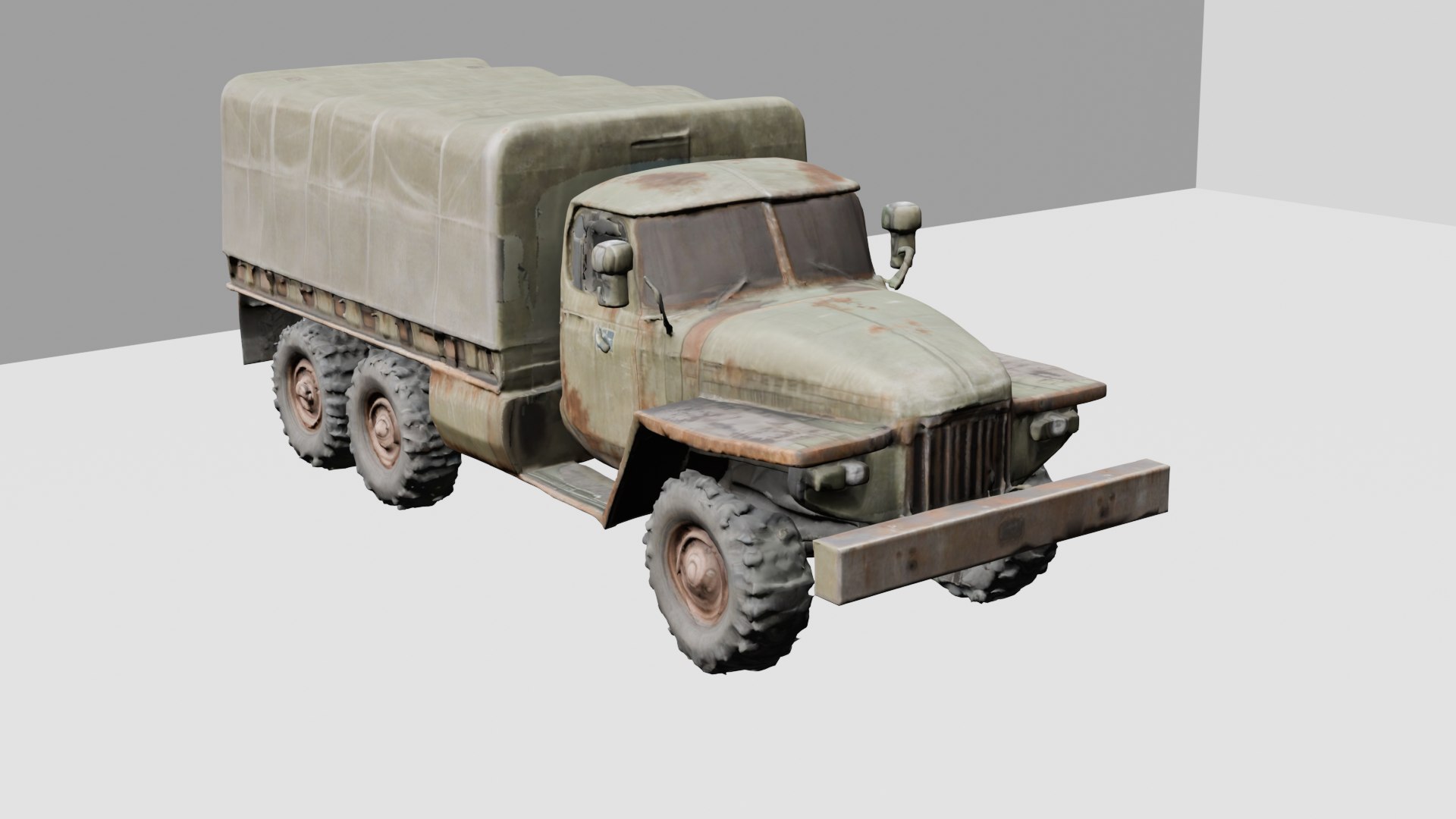 3D Military Cargo Truck Rugged Transport For Tactical Operations Model ...