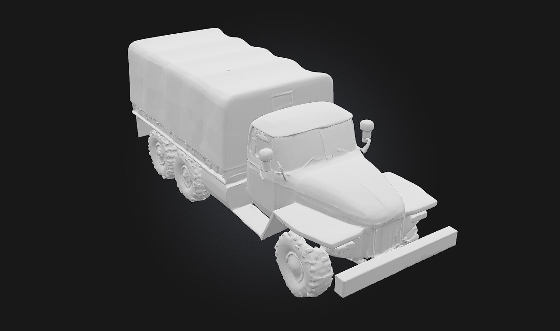 3D Military Cargo Truck Rugged Transport For Tactical Operations Model ...