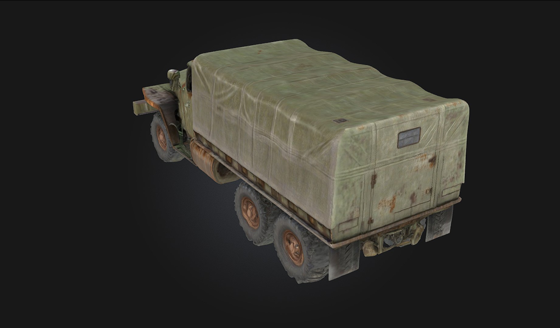 3D Military Cargo Truck Rugged Transport For Tactical Operations Model ...