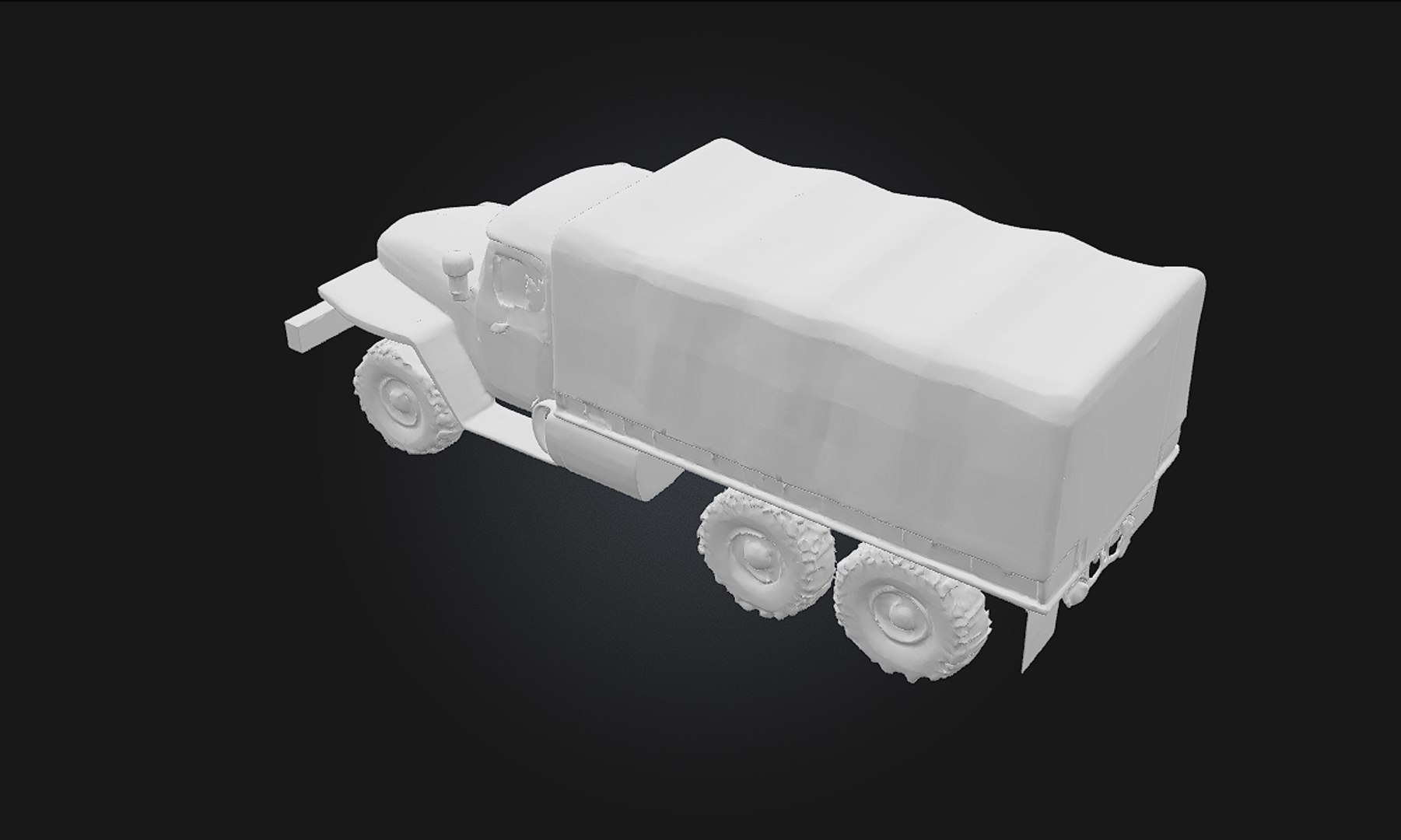 3D Military Cargo Truck Rugged Transport For Tactical Operations Model ...