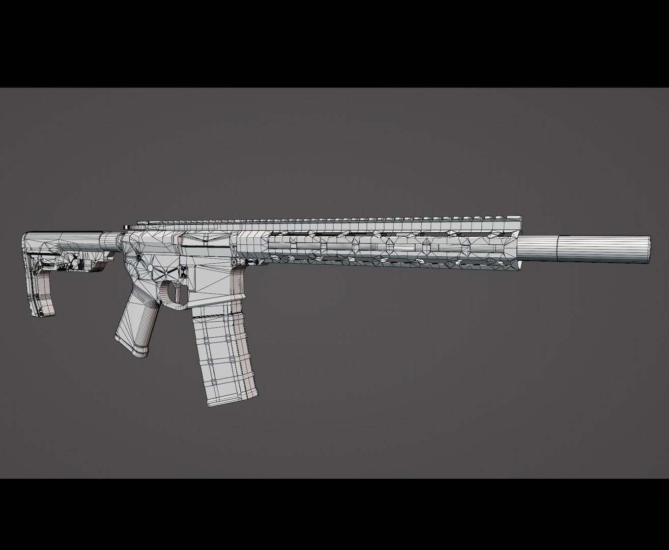 3D rifle gun model - TurboSquid 2049320