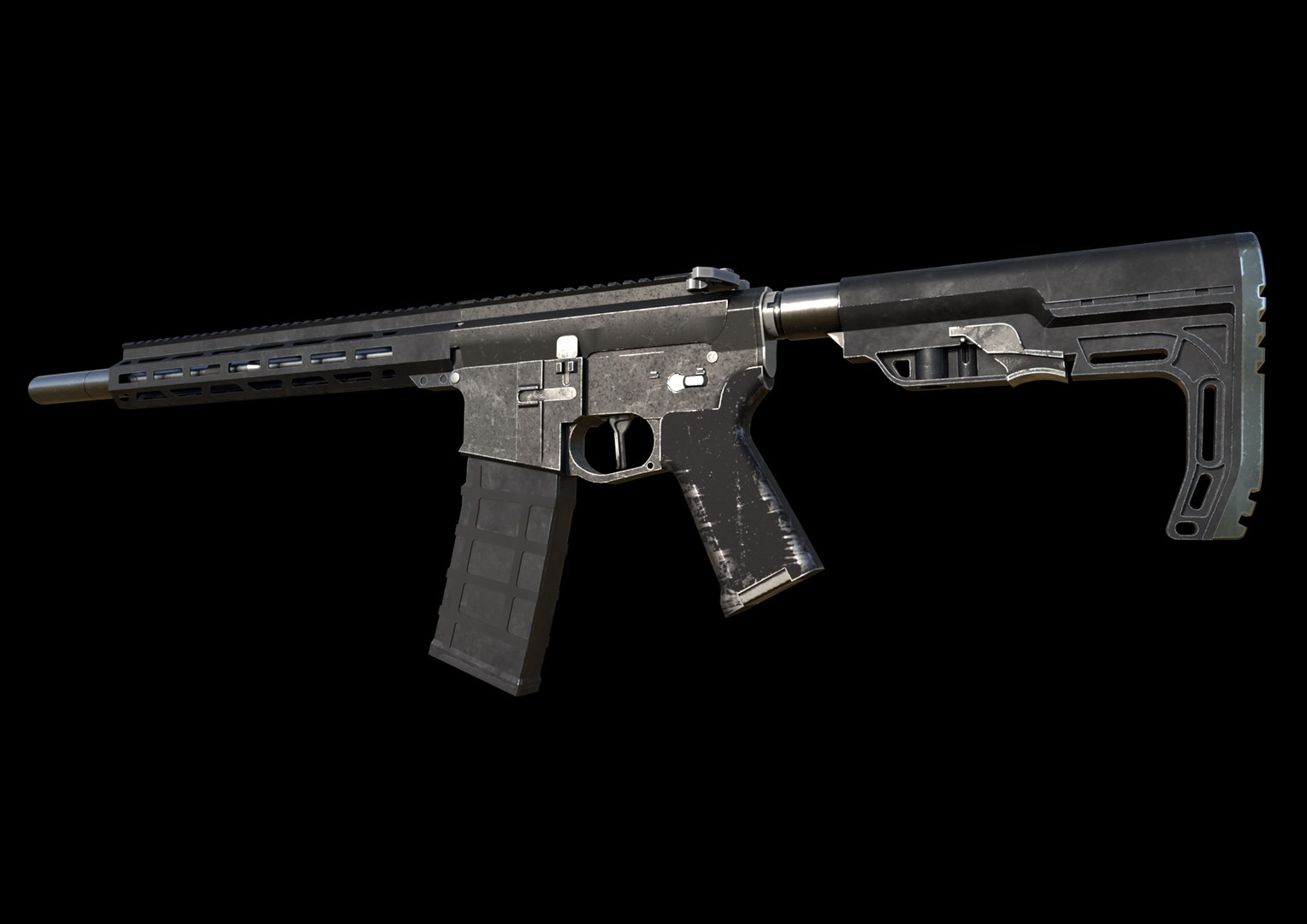 3D rifle gun model - TurboSquid 2049320