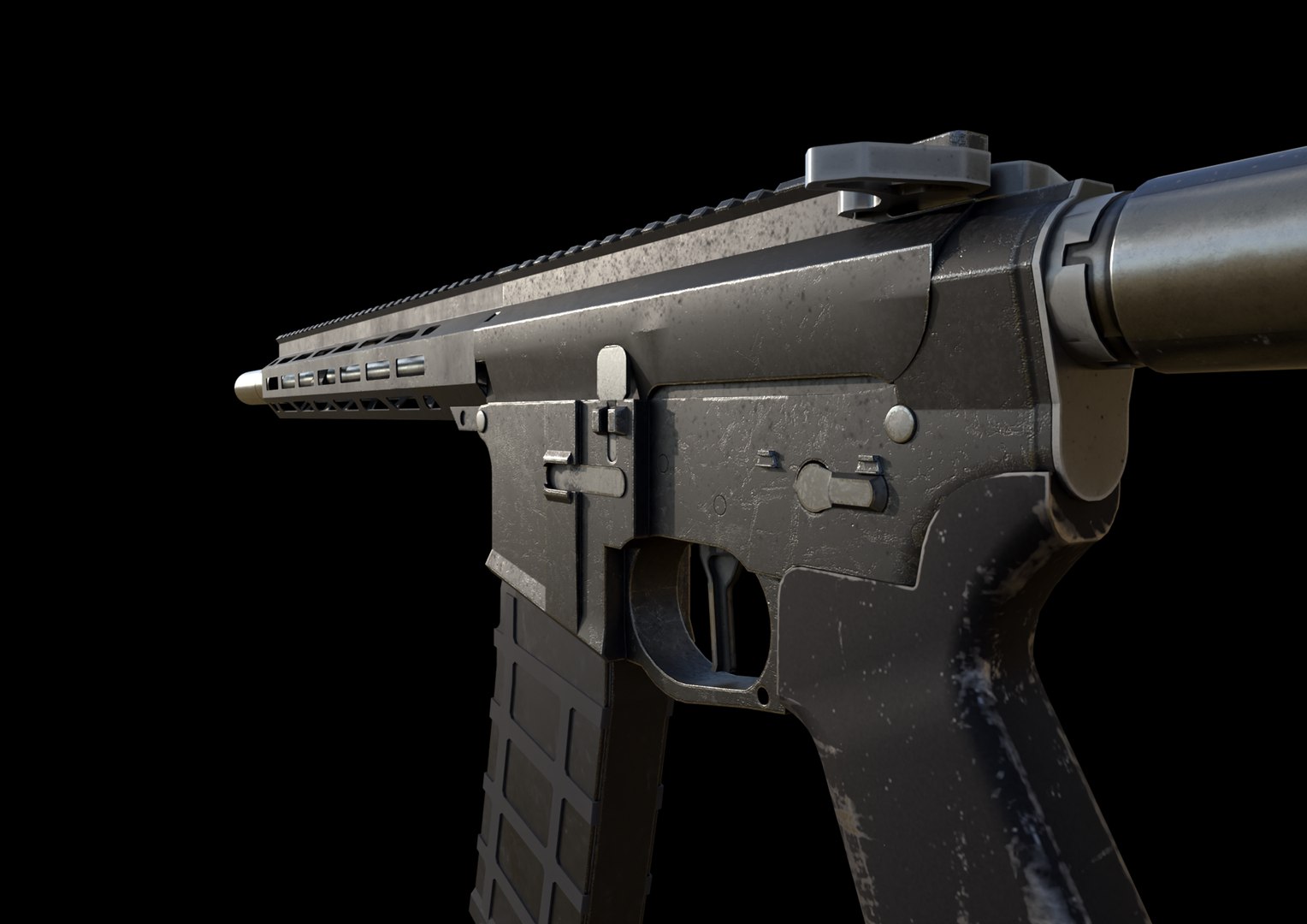 3D rifle gun model - TurboSquid 2049320