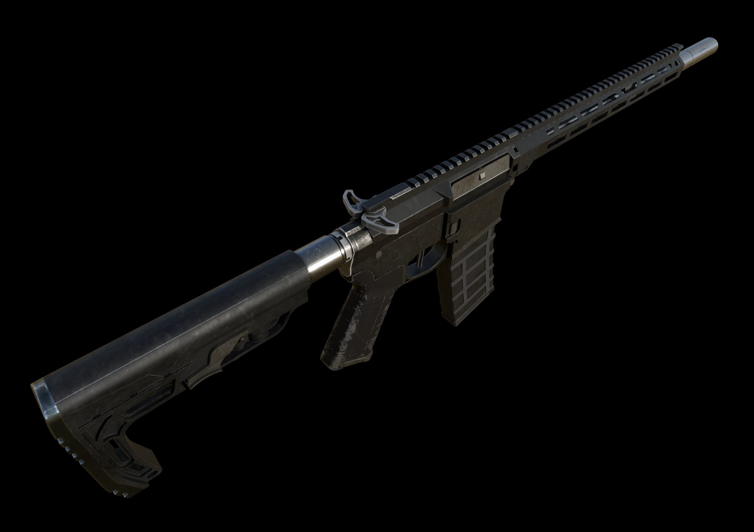 3D rifle gun model - TurboSquid 2049320