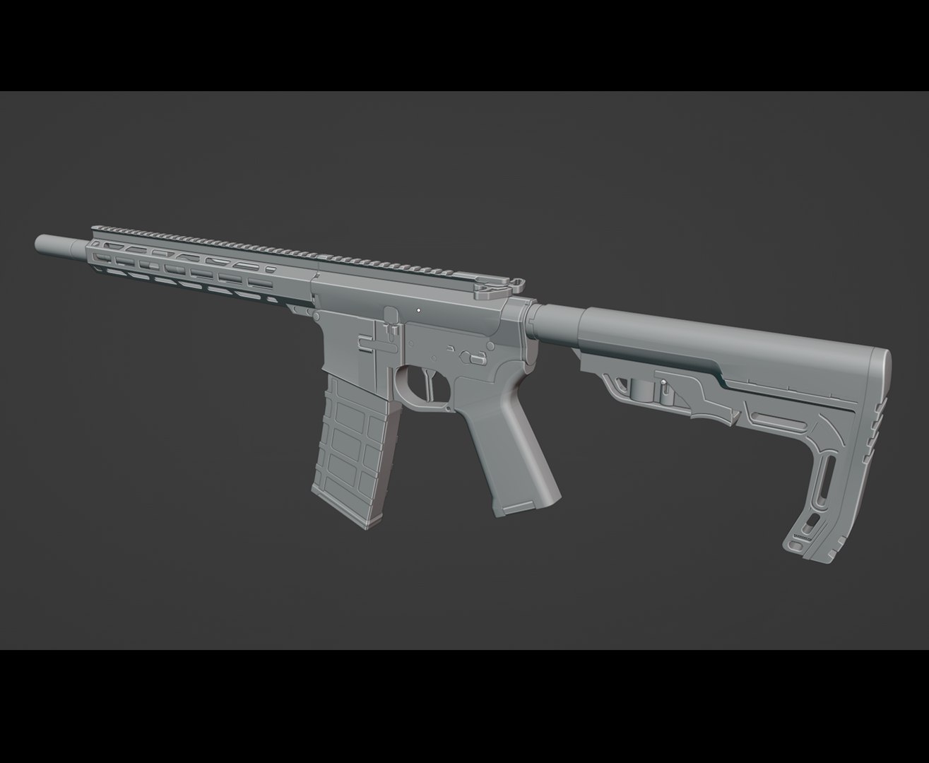 3D rifle gun model - TurboSquid 2049320