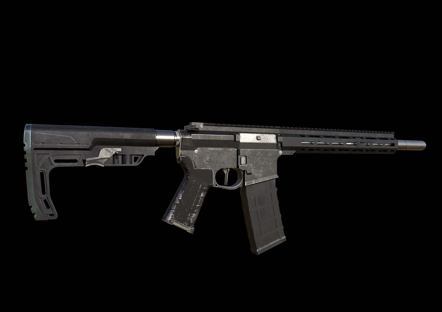 3D rifle gun model - TurboSquid 2049320