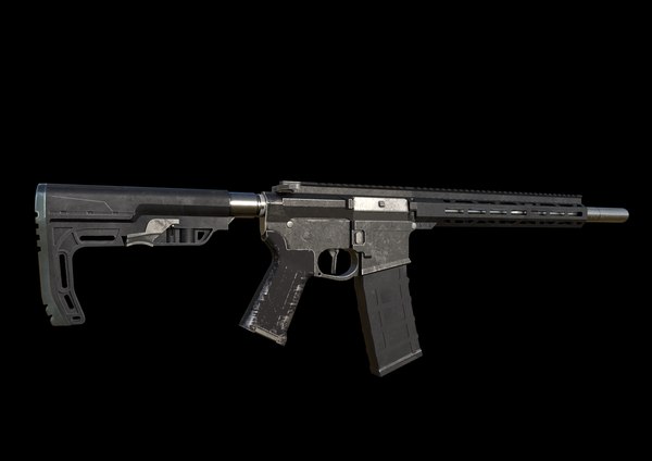 3D rifle gun model - TurboSquid 2049320