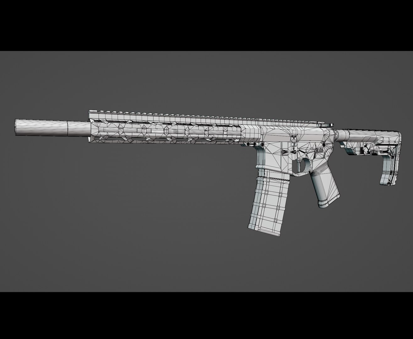 3D rifle gun model - TurboSquid 2049320
