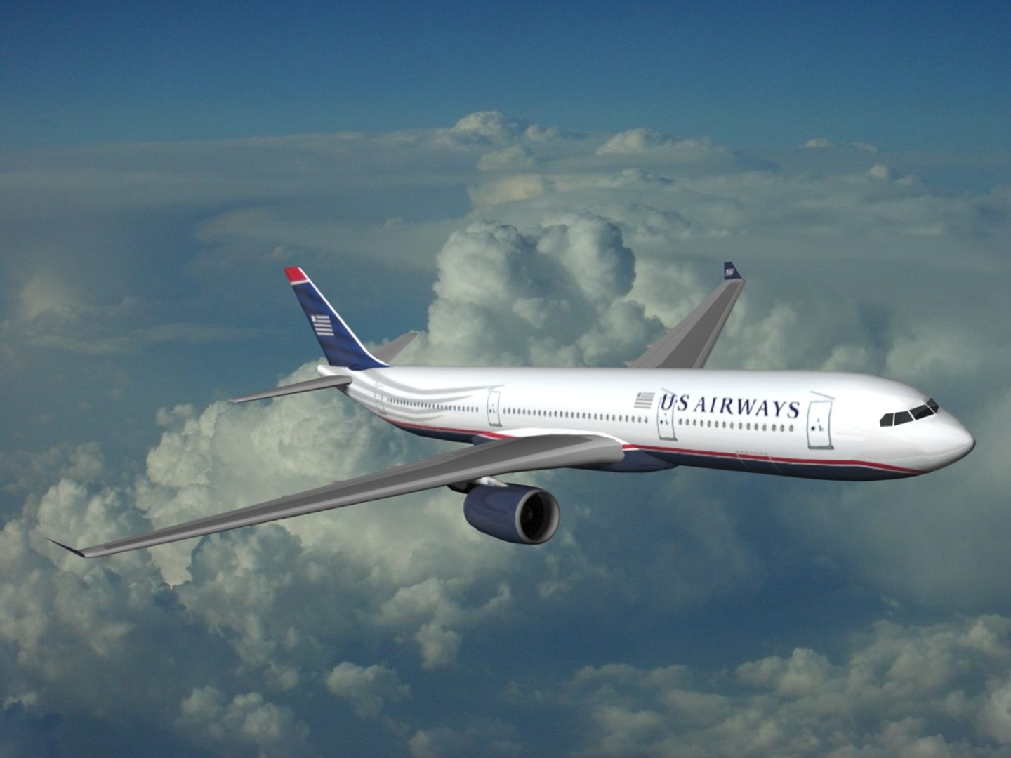 A350-900 Airways Airbus A350 3d Model