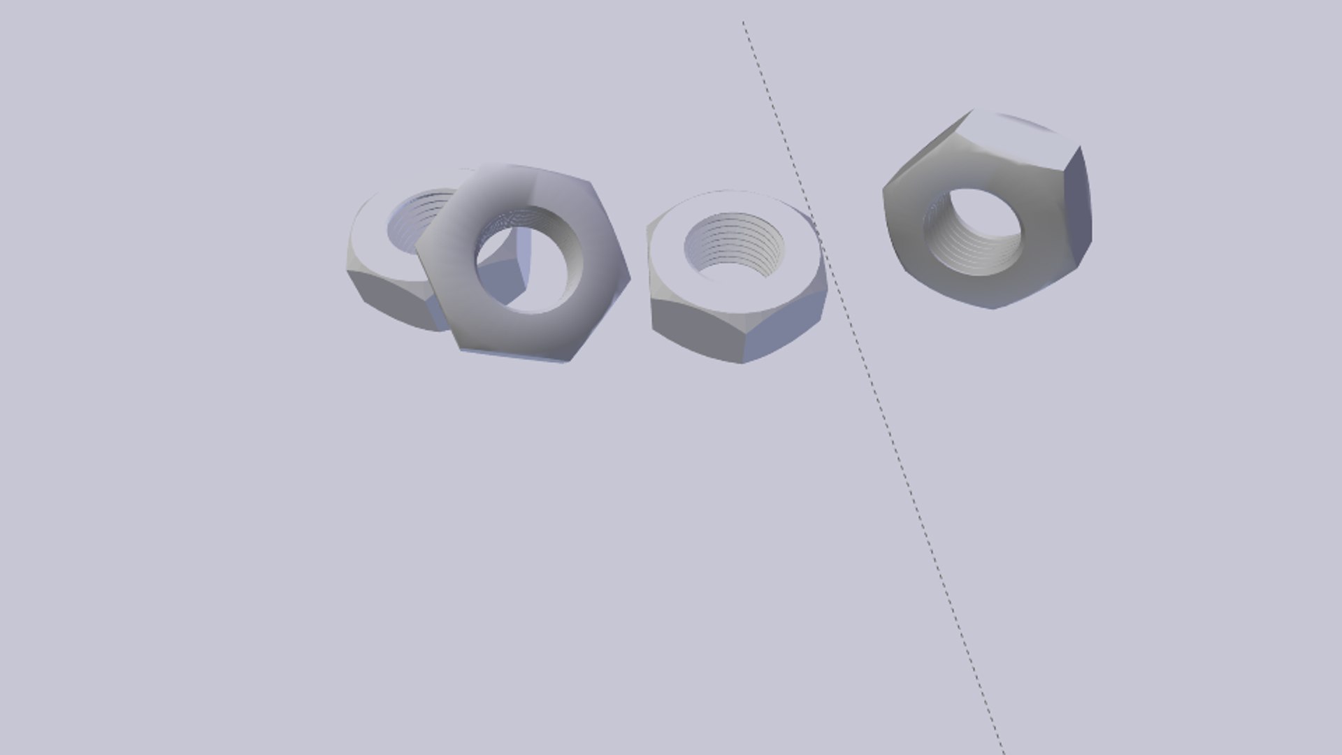 3d Nuts