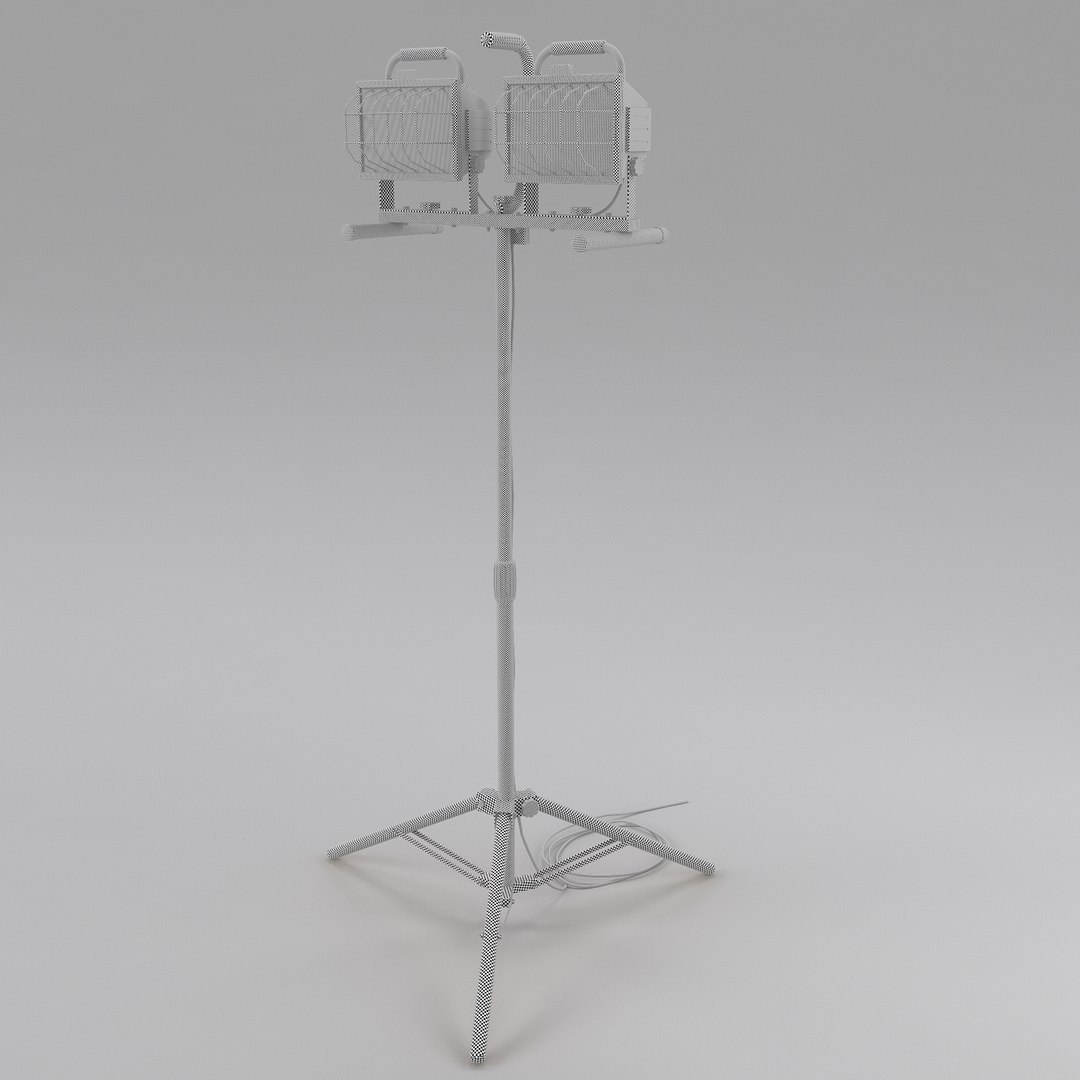 3d Work Light Model