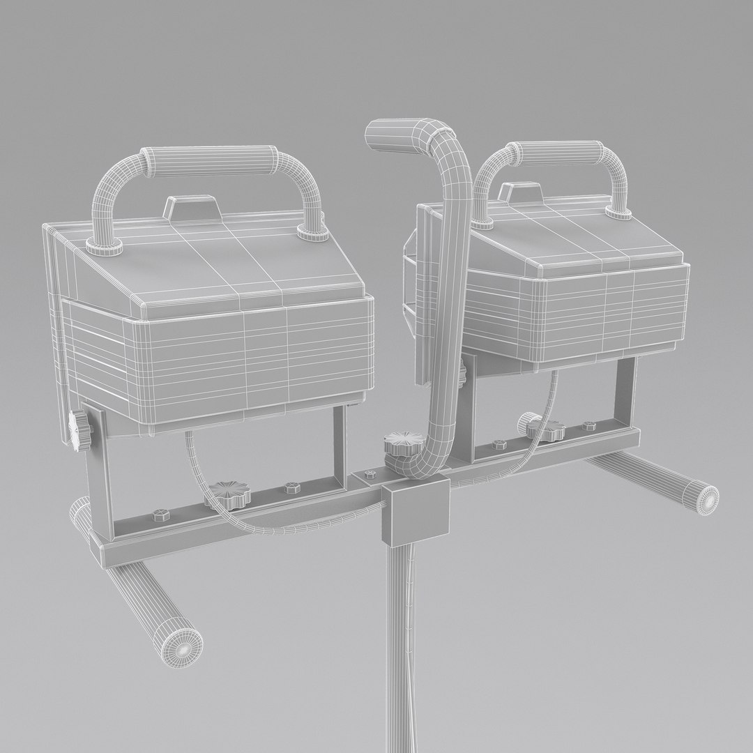 3d Work Light Model