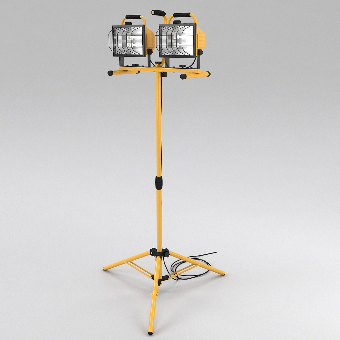 3d work light model