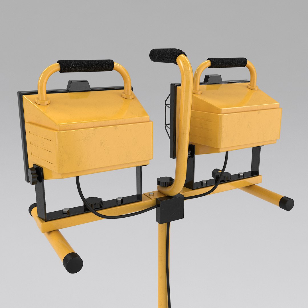 3d Work Light Model