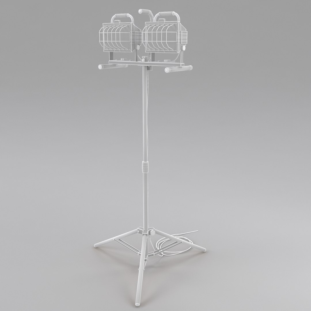 3d Work Light Model