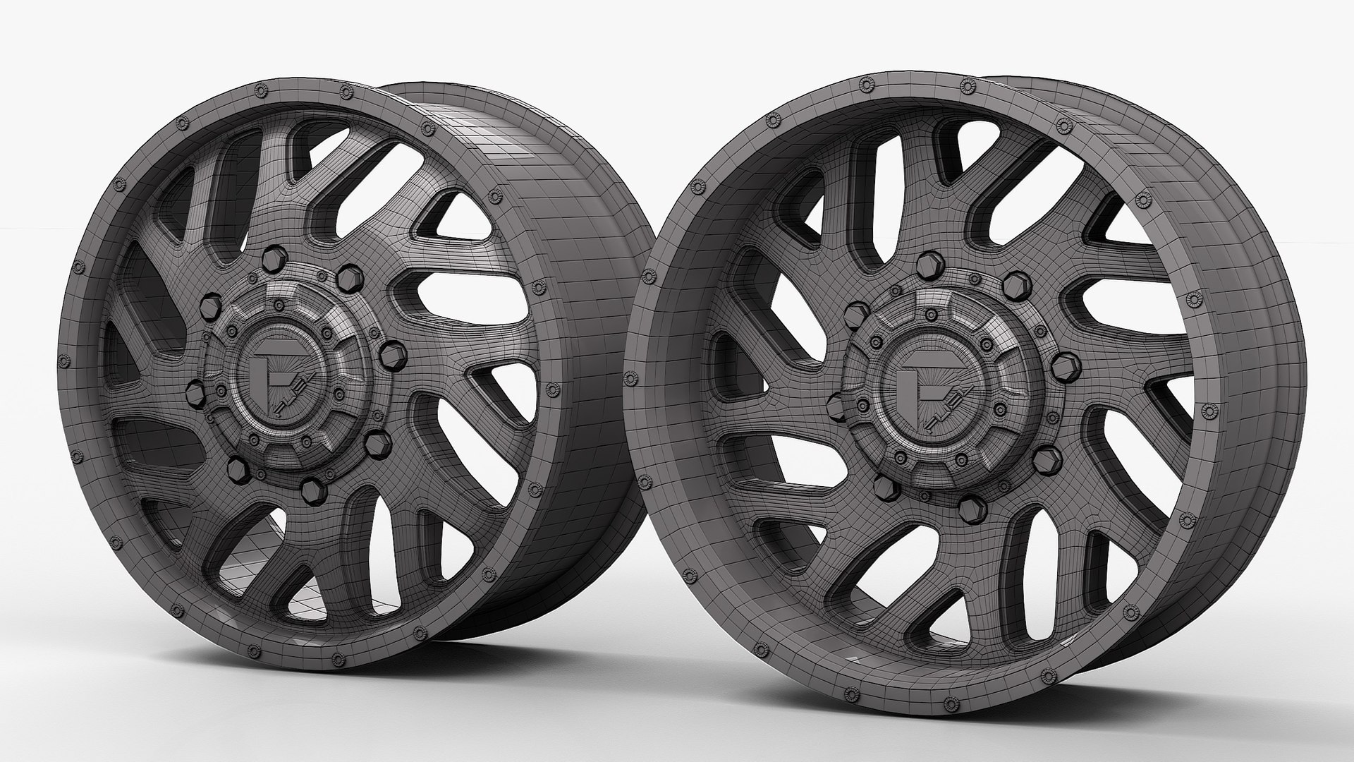 3D Fuel Triton Dually Rim - TurboSquid 1966290