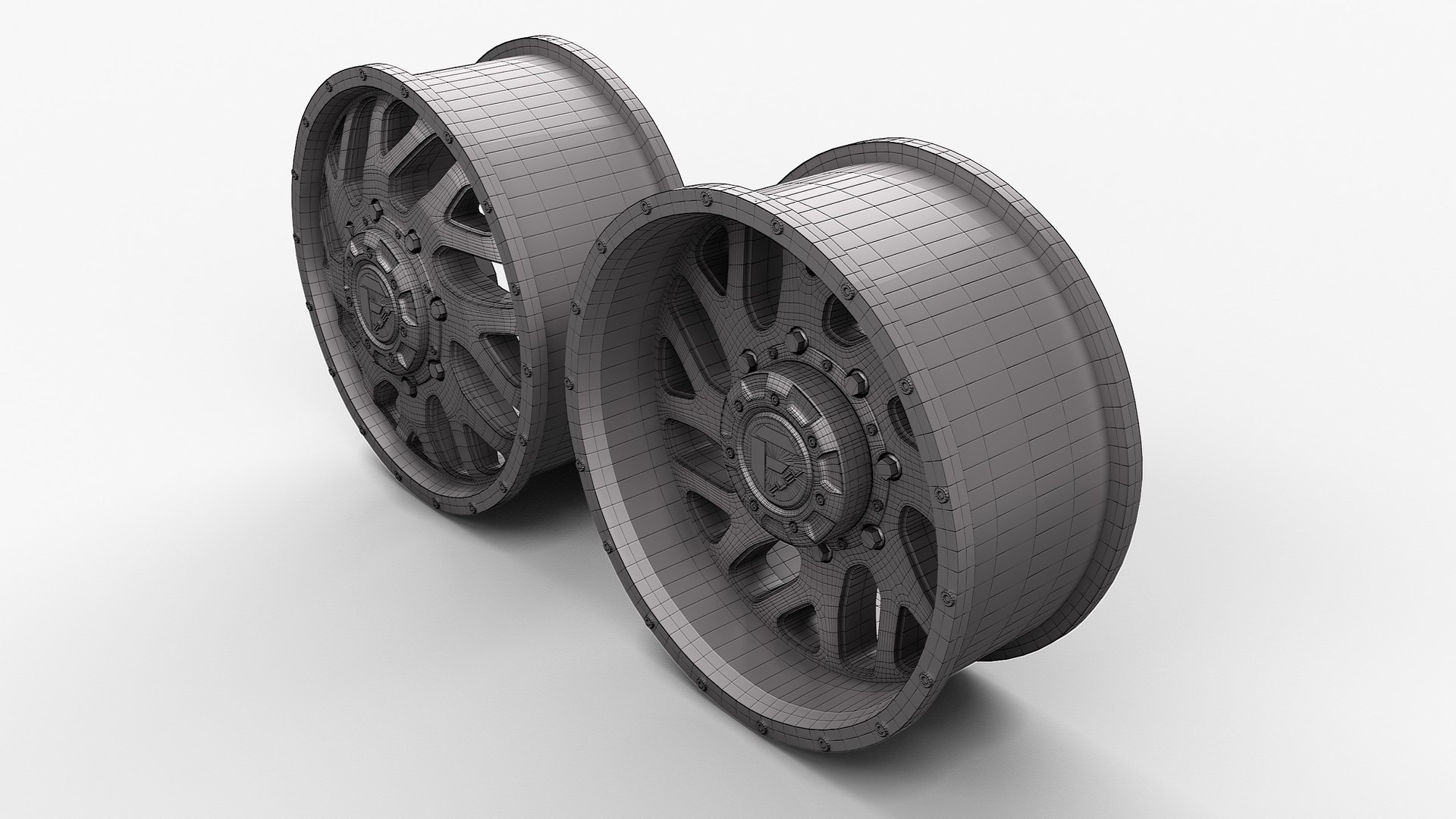 3D Fuel Triton Dually Rim - TurboSquid 1966290