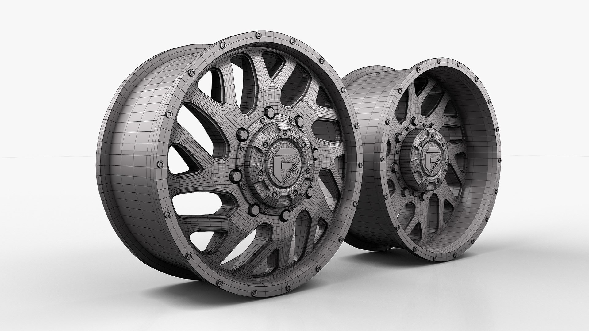 3D Fuel Triton Dually Rim - TurboSquid 1966290