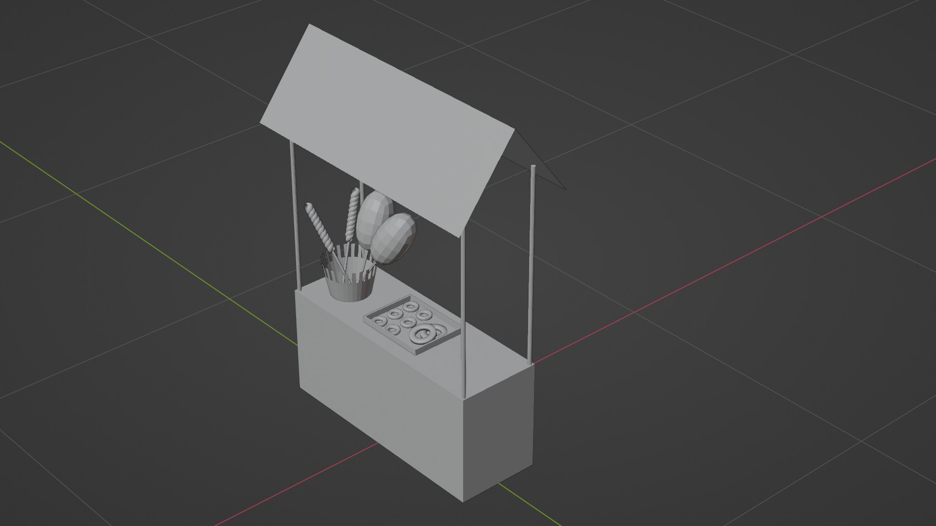 Candy Stand 3D Model 3D Model - TurboSquid 2092634