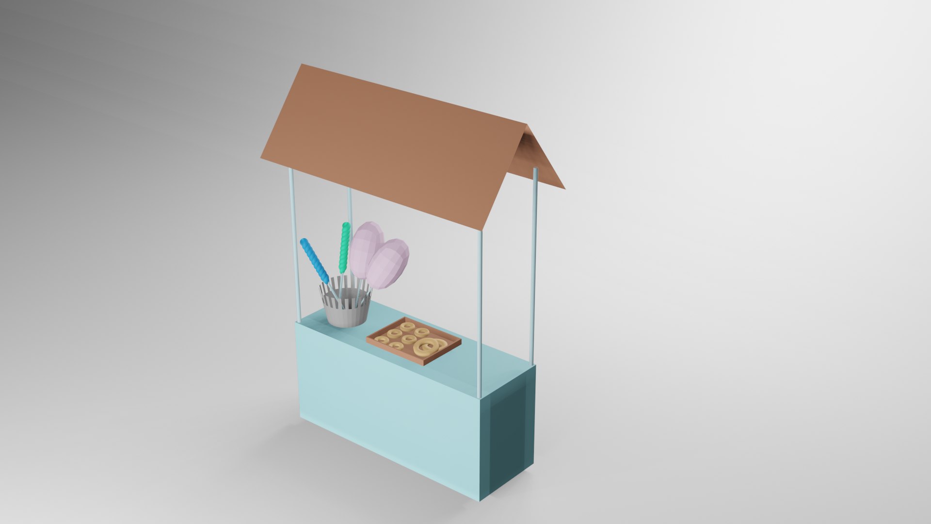 Candy Stand 3D Model 3D Model - TurboSquid 2092634