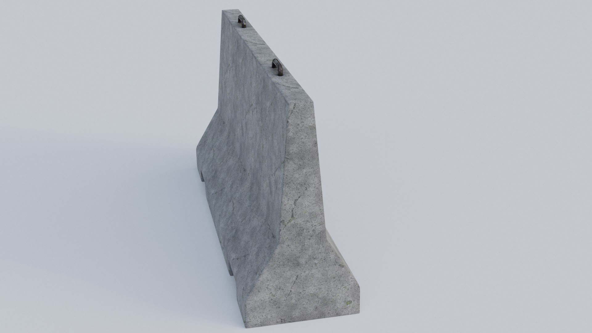 Concrete Barrier 3D Model - TurboSquid 1954069