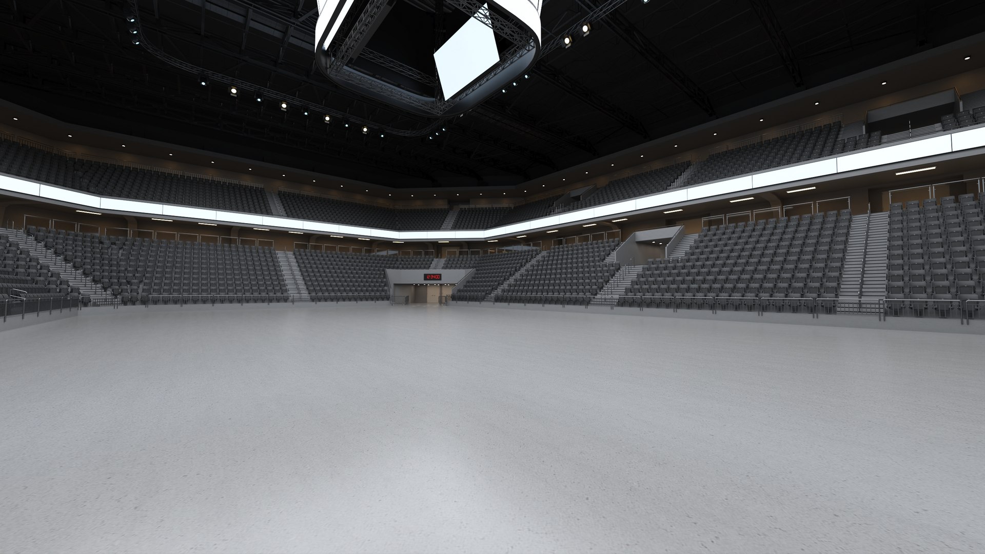 Empty Generic Arena 3D - TurboSquid 2330839