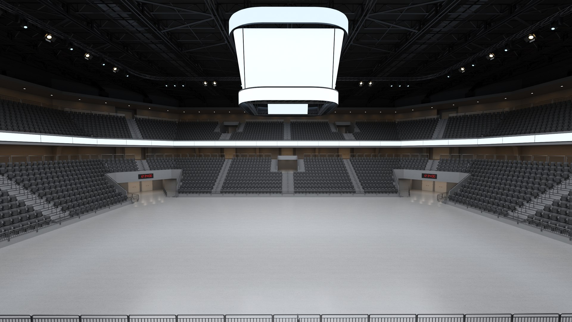 Empty Generic Arena 3D - TurboSquid 2330839
