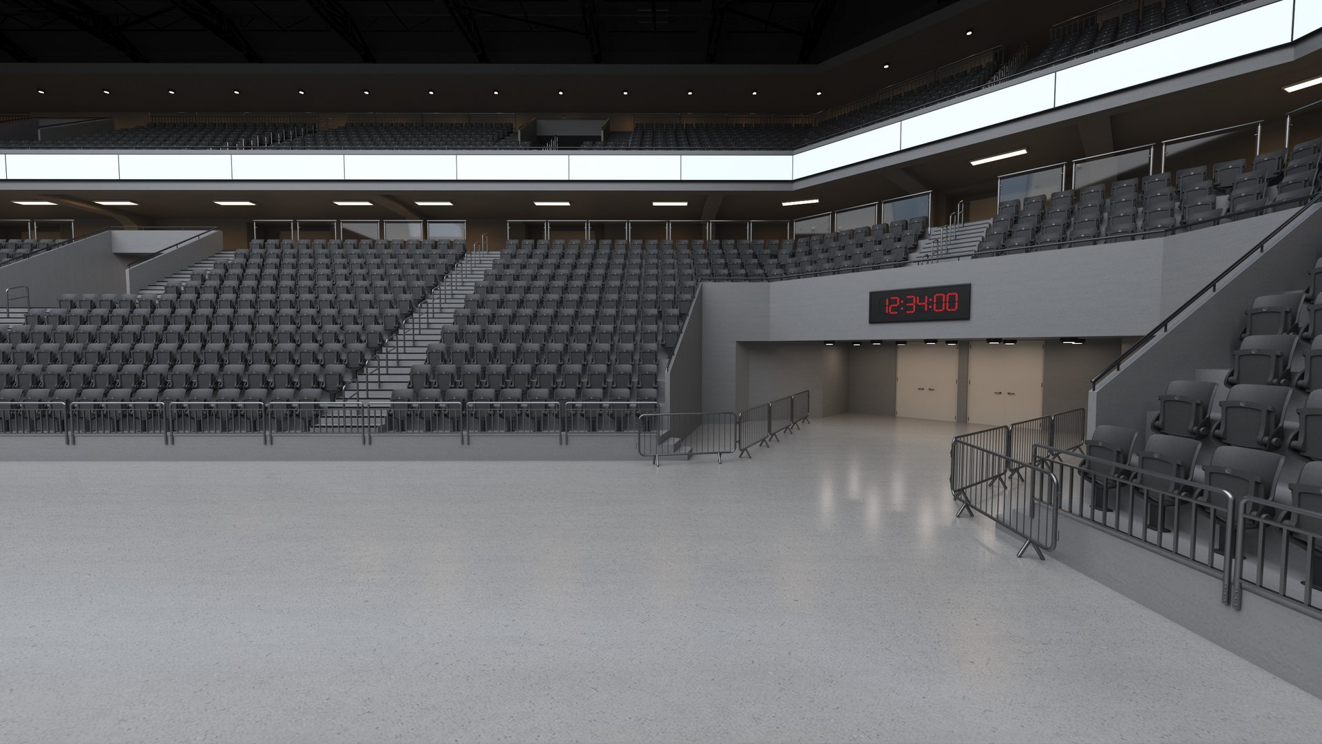 Empty Generic Arena 3D - TurboSquid 2330839