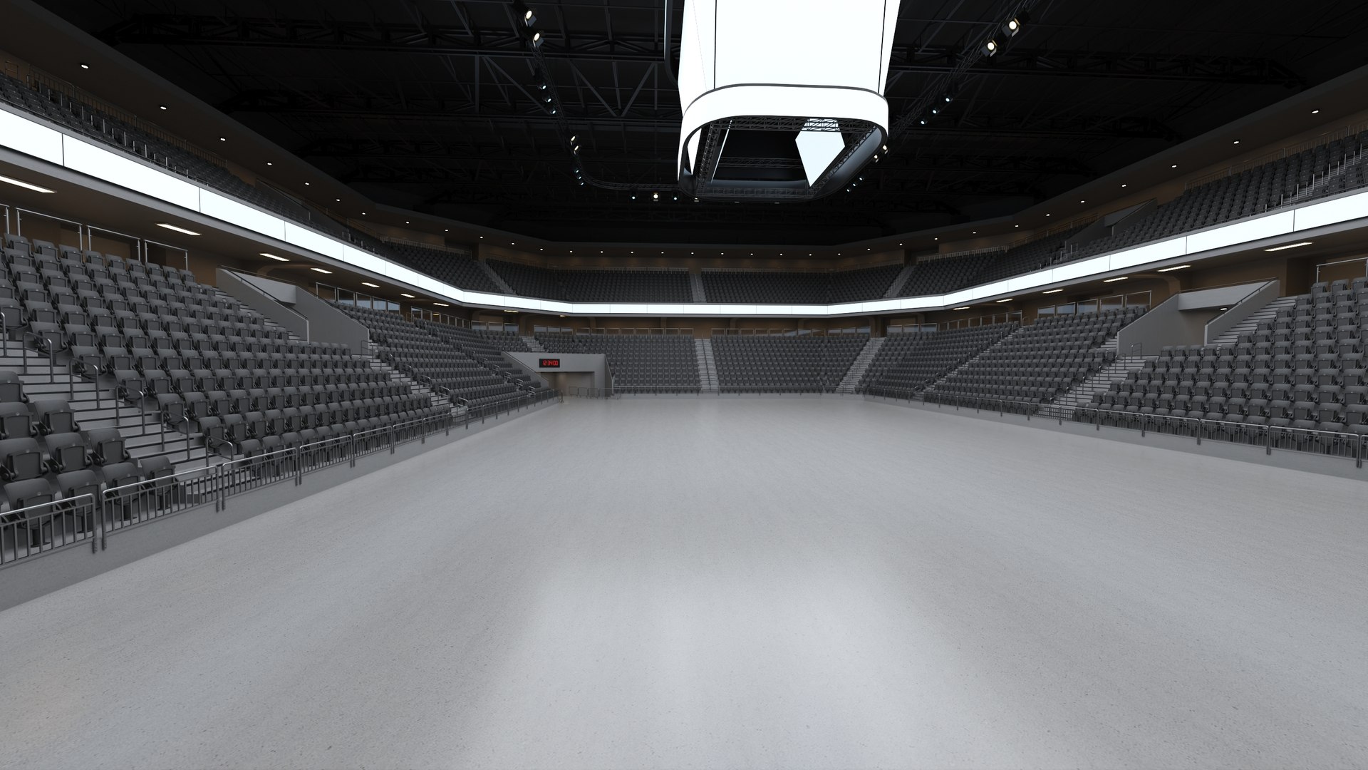 Empty Generic Arena 3D - TurboSquid 2330839