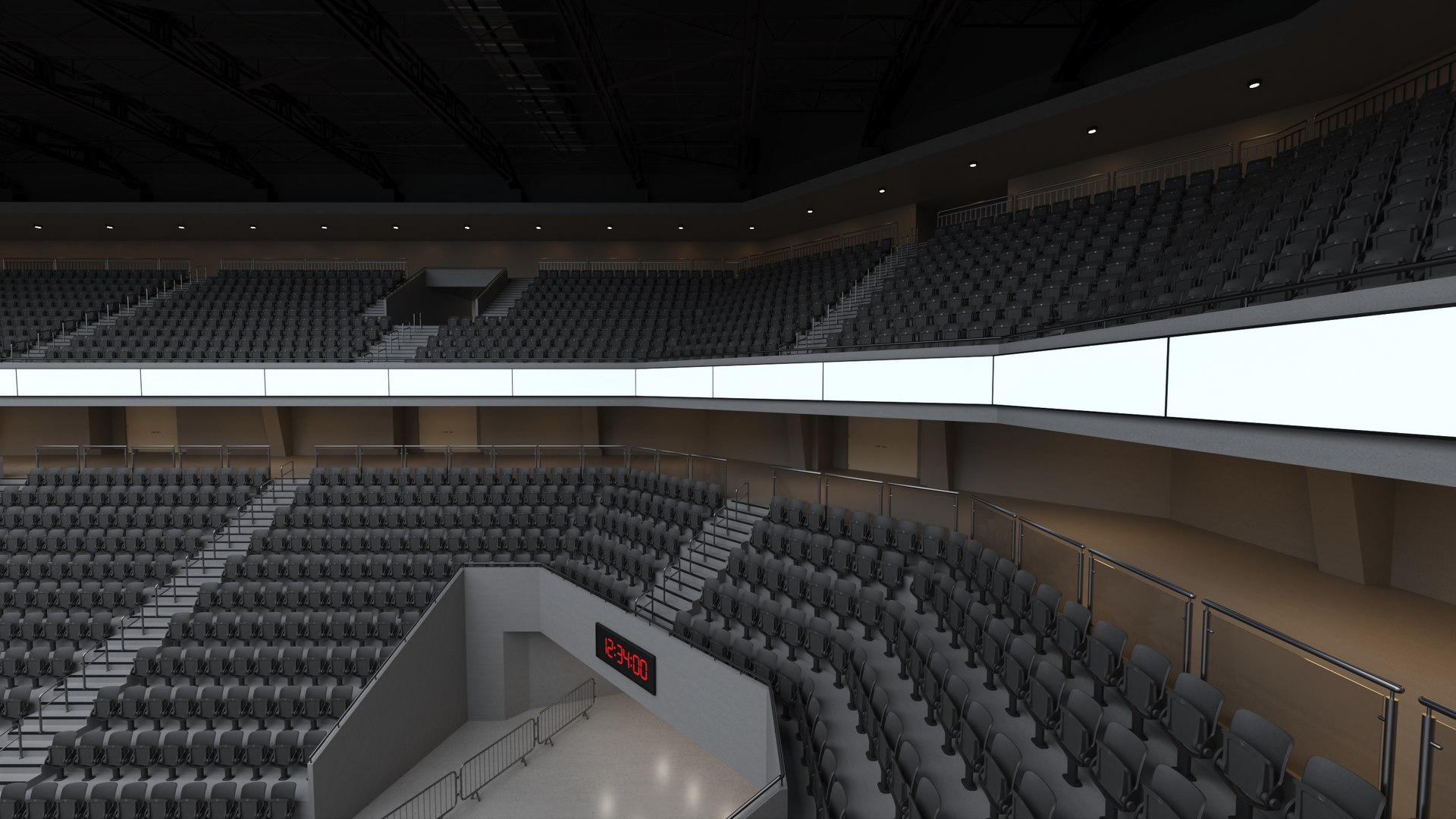 Empty Generic Arena 3D - TurboSquid 2330839