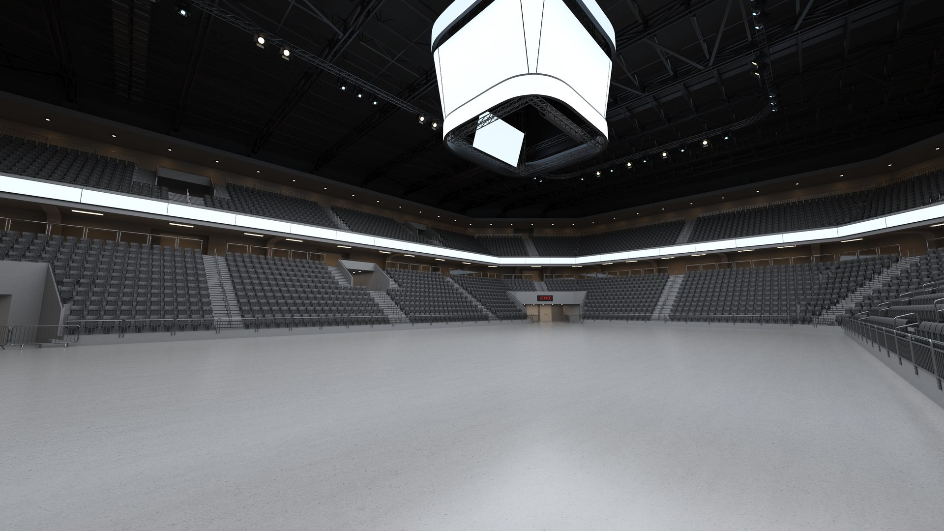 Empty Generic Arena 3D - TurboSquid 2330839