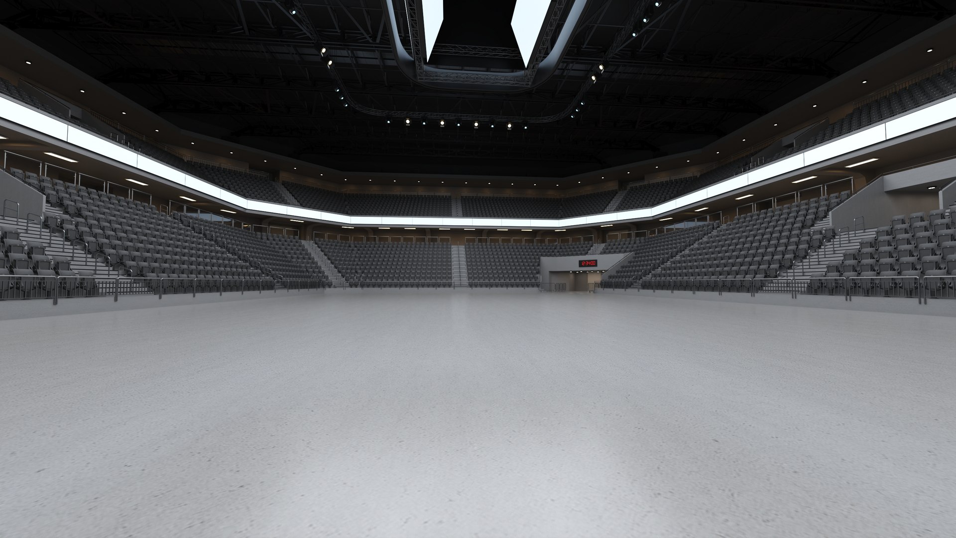 Empty Generic Arena 3D - TurboSquid 2330839