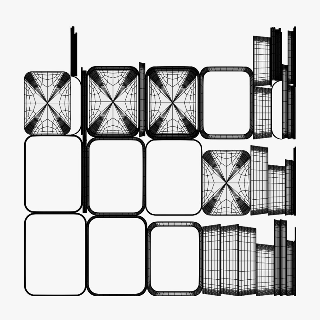 Basic Butter Spread Container Geometry Only No Textures No Materials 3D ...