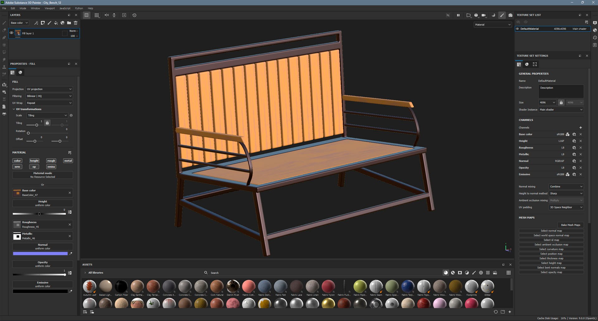 3D model City Bench 11 - TurboSquid 2153324