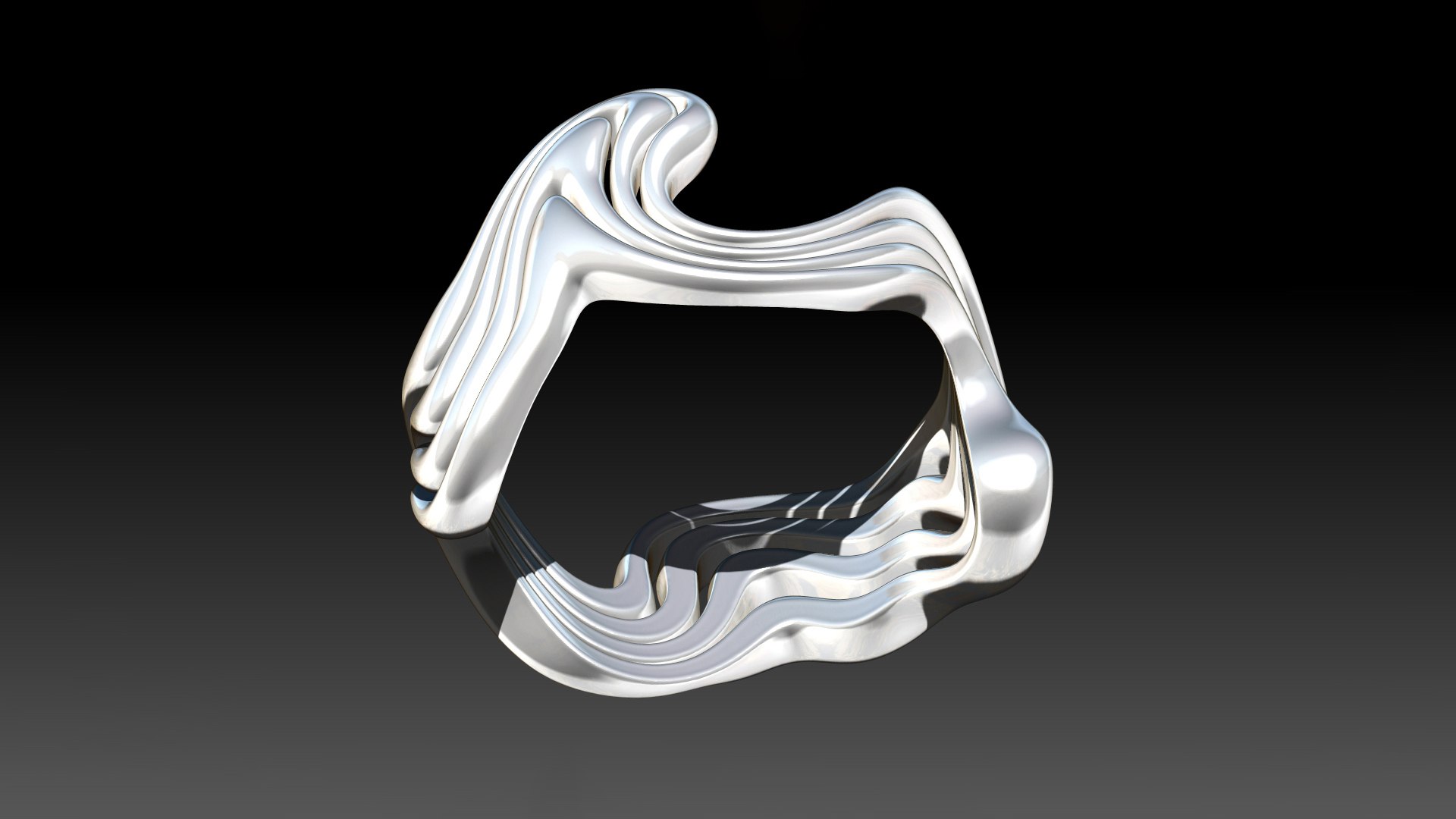 3D Twist Ring Modulable Model - TurboSquid 2053368