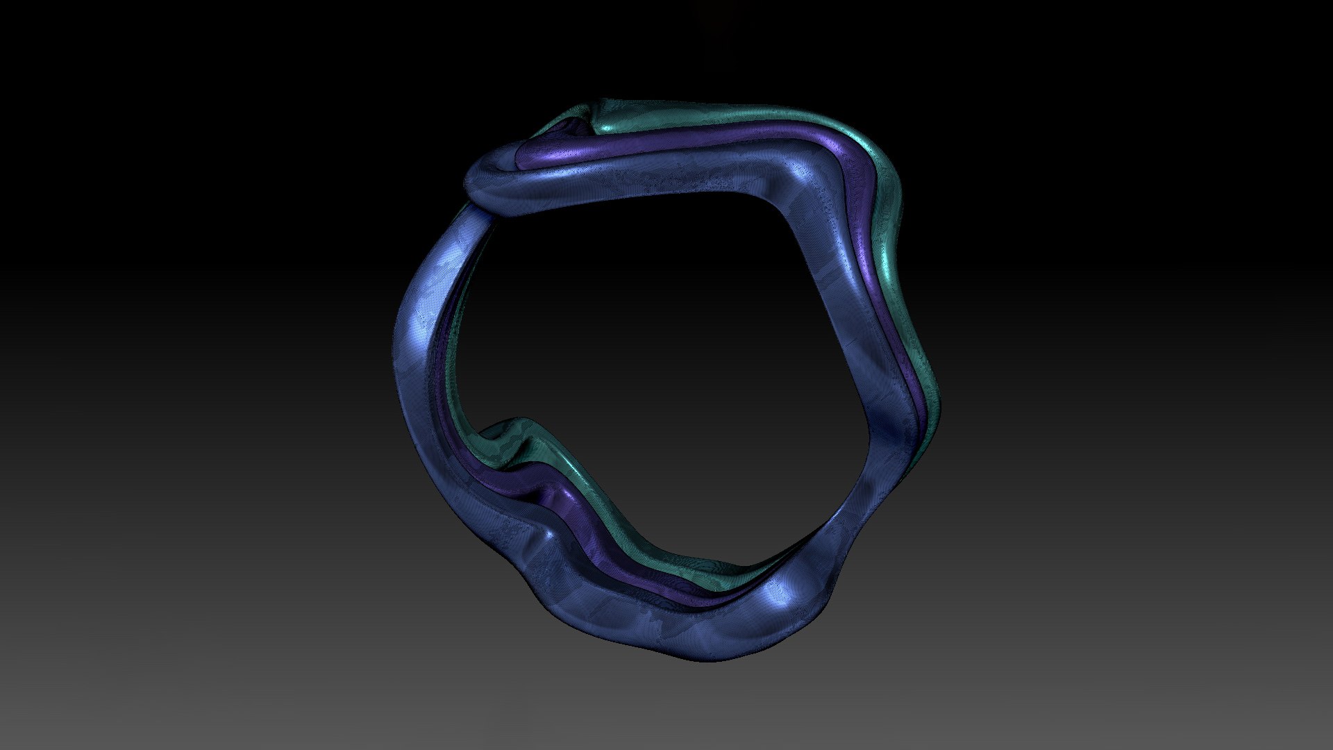 3D Twist Ring Modulable Model - TurboSquid 2053368