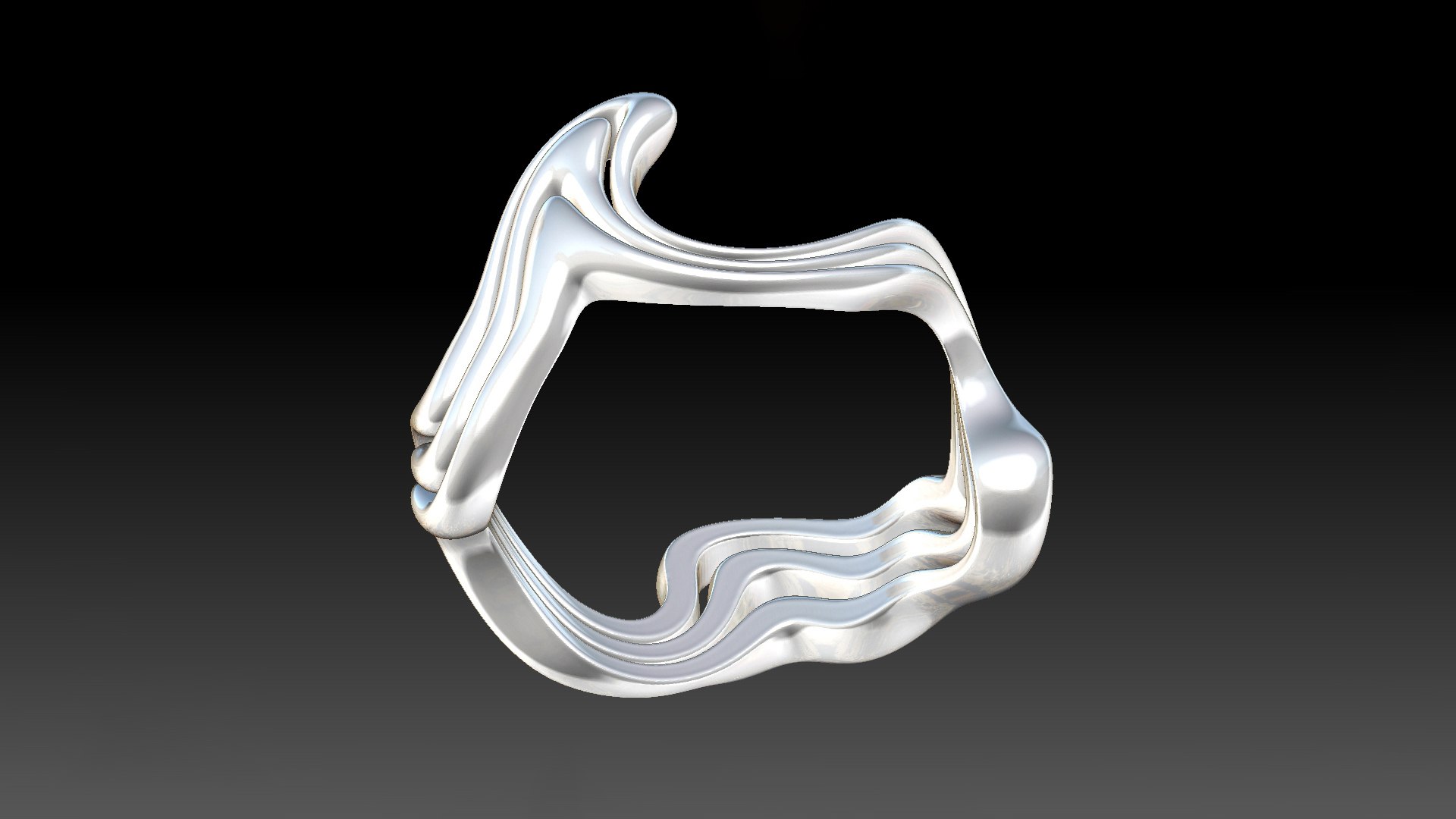 3D Twist Ring Modulable Model - TurboSquid 2053368