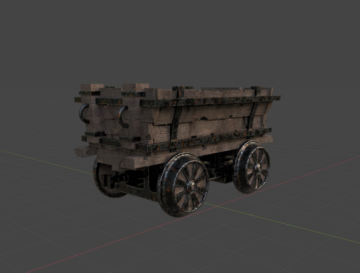 Minecart 3D Model - TurboSquid 2205322