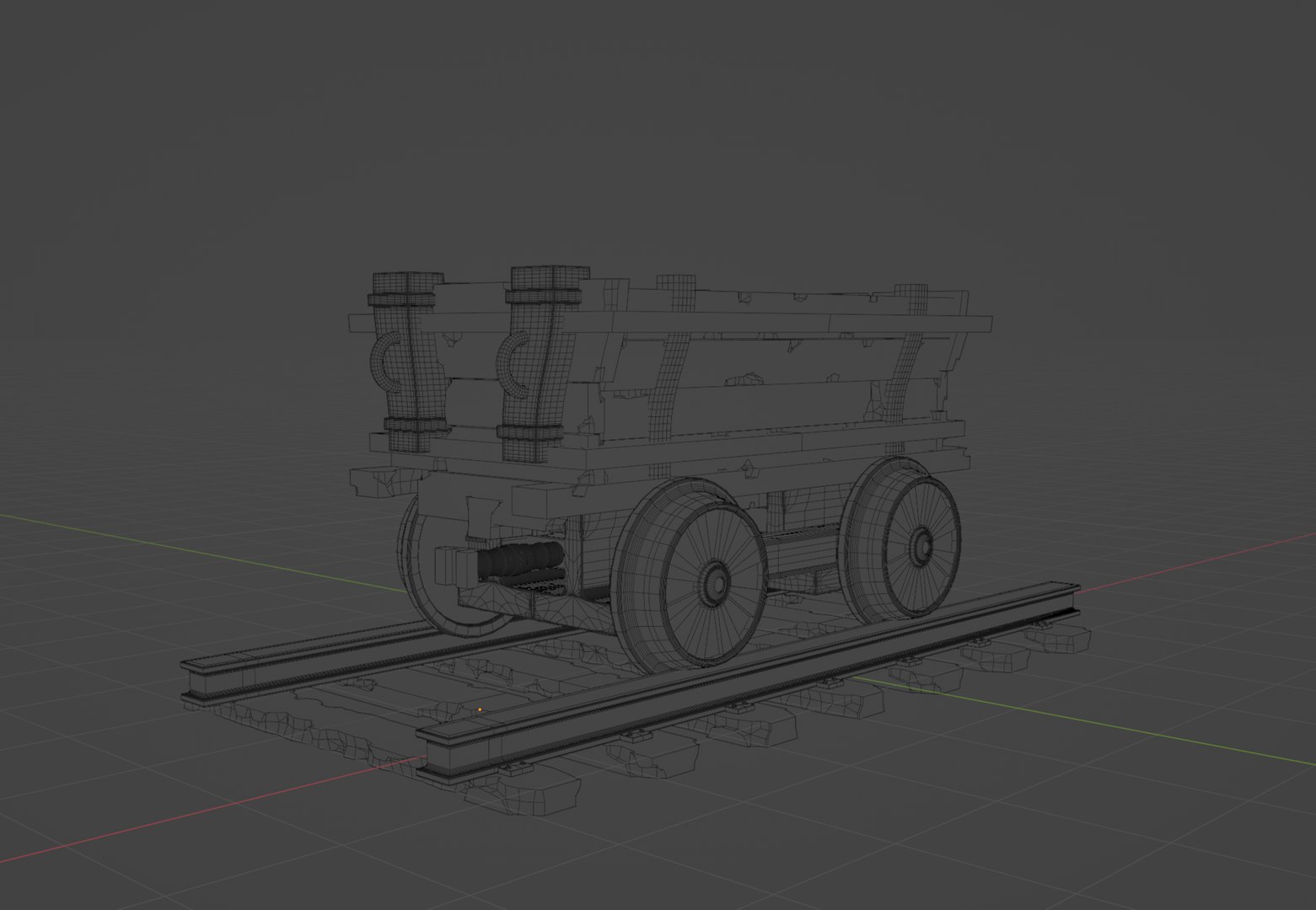 Minecart 3D Model - TurboSquid 2205322