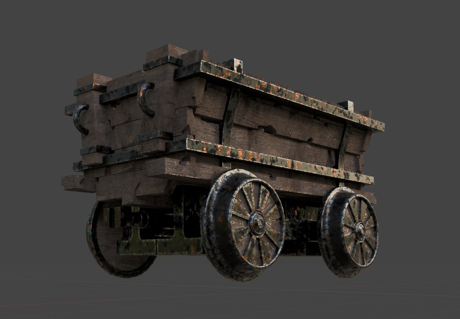 Minecart 3D Model - TurboSquid 2205322