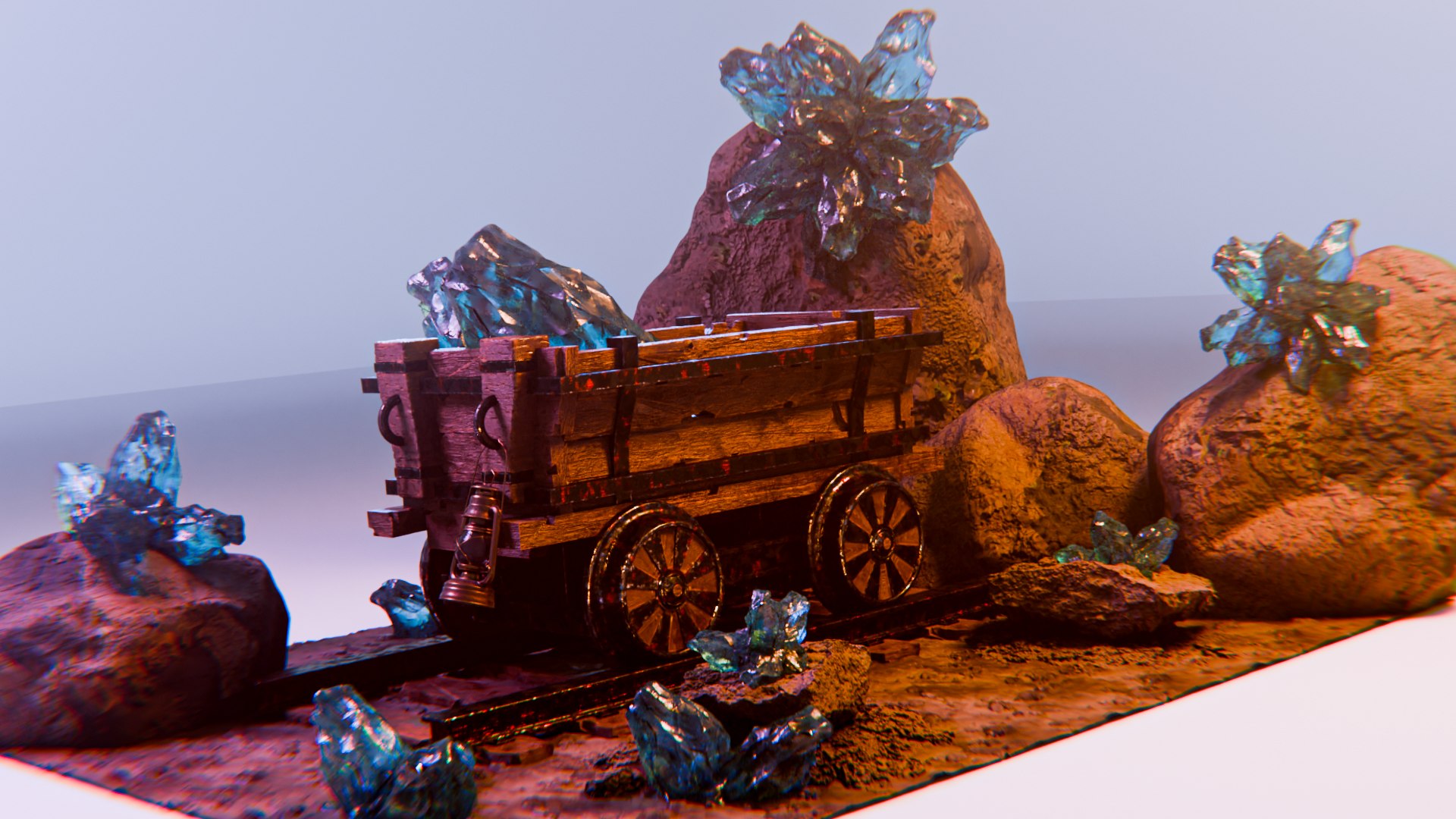 Minecart 3D Model - TurboSquid 2205322