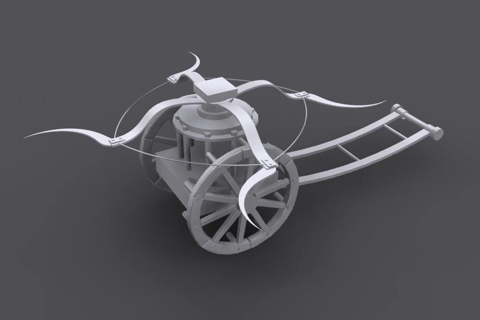 3d Model Leonardo Da Vinci Machine
